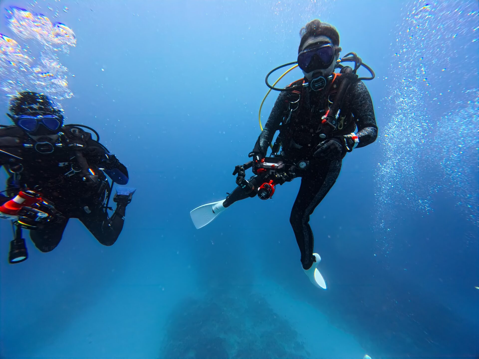 珍しくドリフトDAY - 石垣島のマンツーマンダイビングショップ HANON Diving Service Ishigaki